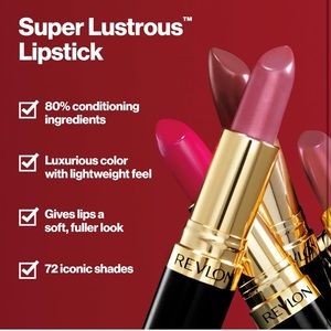 Makeup | Revlon Lipstick Super Lustrous Lipstick Creamy Formula 463 ...